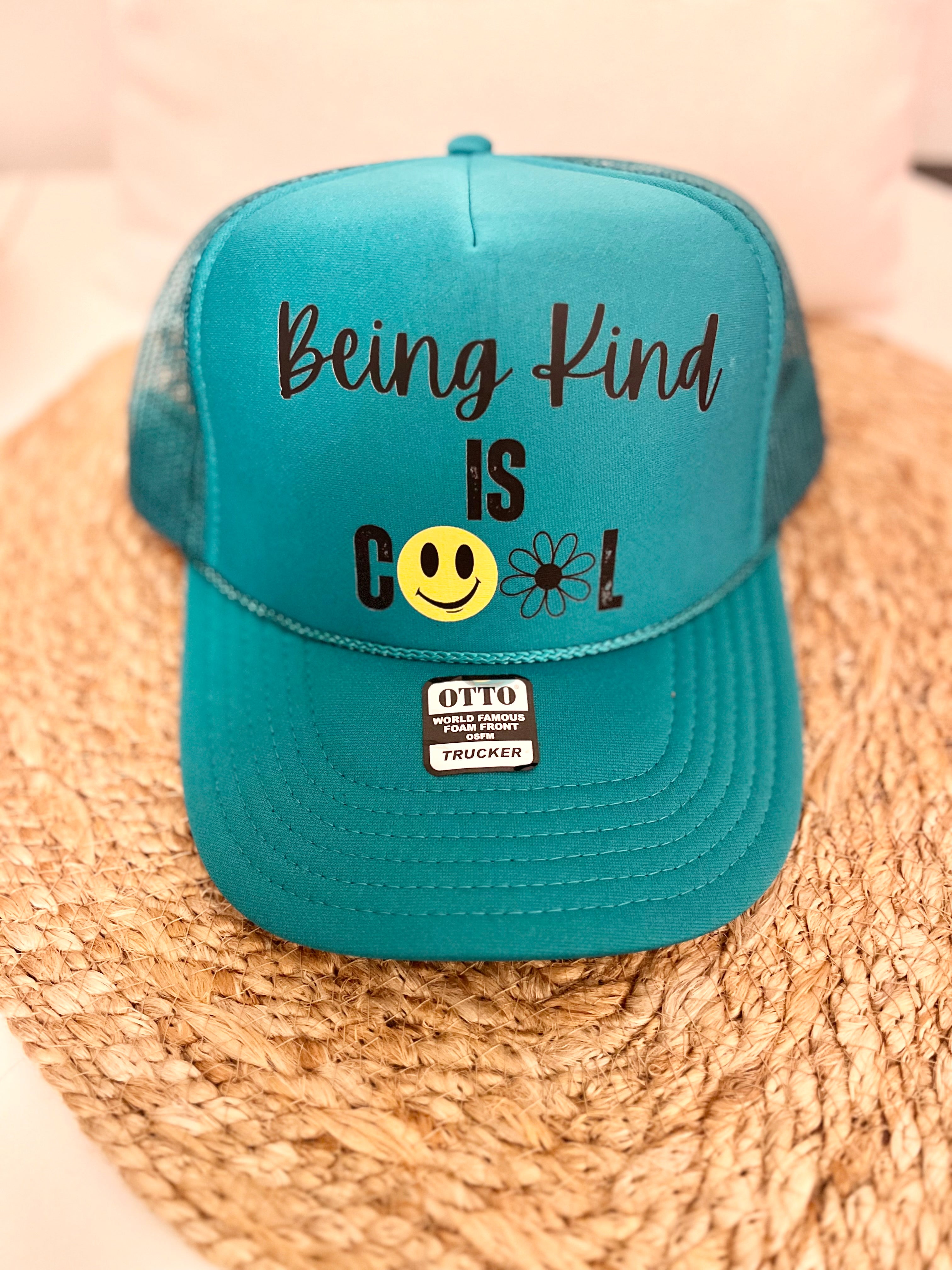 Being Kind is Cool Trucker Hat – JazzCrafted
